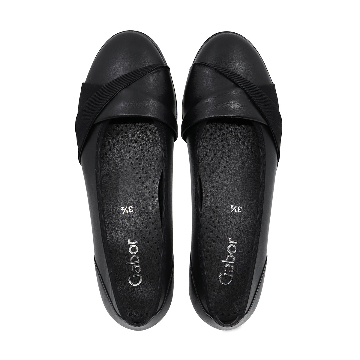 CHARIS Black Extra Light Flats – Shoes Republic